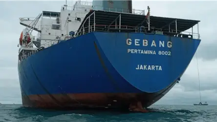 Lelang Scrap Harta Kekayaan PT PIS Kapal MT Gebang Pertamina 8002